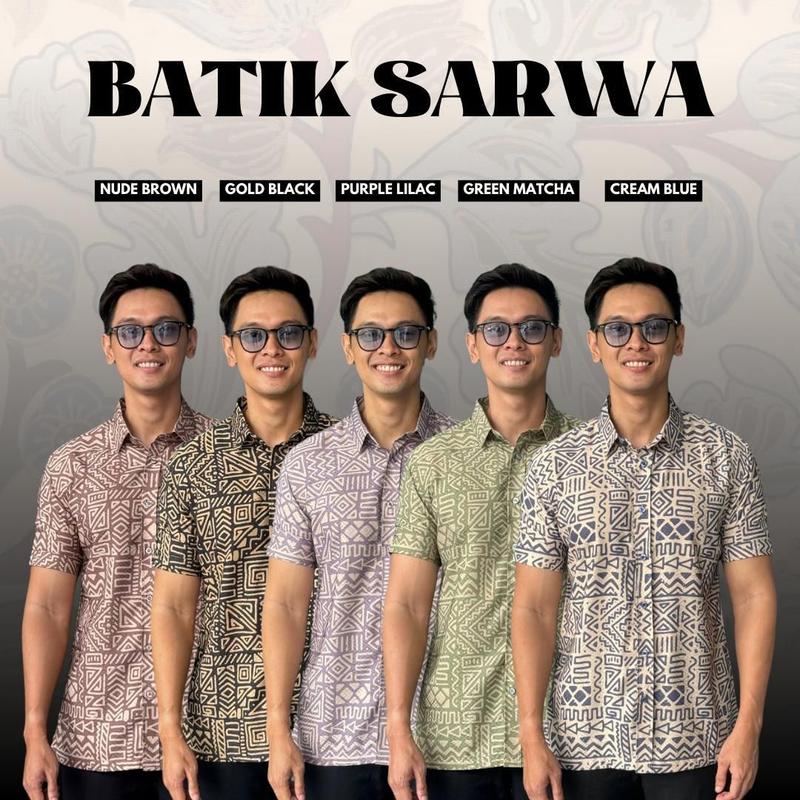 Koleksi BH Batik Malaysia Short Sleeve SARWA Collection - TikTok Shop ...