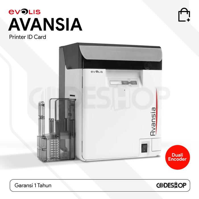 Promo Evolis Avansia Printer ID Card Single Side Duali Encoder Cetak ...