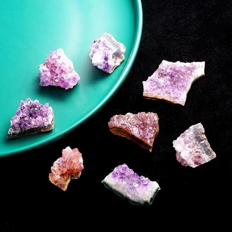 Kristal Amethyst Kuarza Geode Druz Y Kluster Spesimen Penyembuhan ...