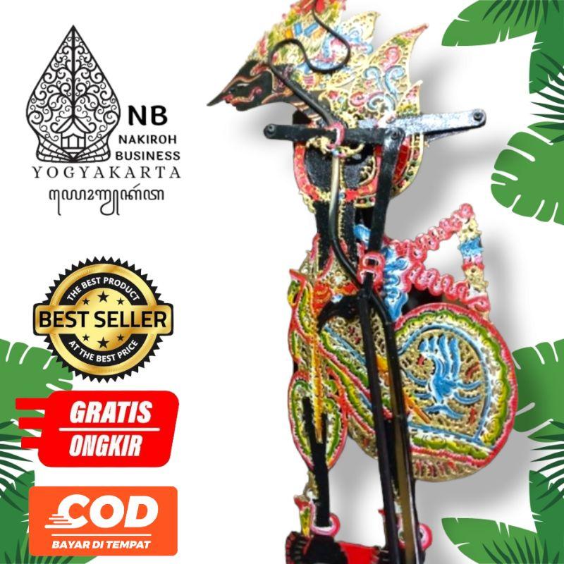 NAKIROHBUSINESS wayang kulit krisna/kresna gapit bambu 50cm - Shop ...