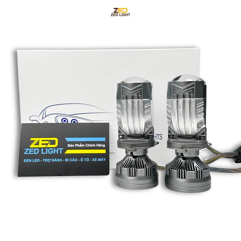 [Chuẩn Hãng ZED LIGHT] Đèn Pha LED Bi Cầu M01U - 120W Dải Sáng - TikTok ...