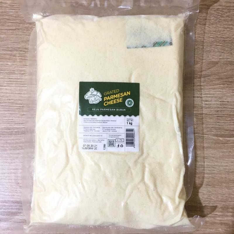 Parmesan Cheese Green Valley Grated Keju Parmesan Bubuk Hala - Shop ...