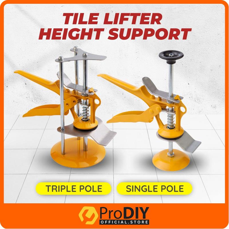 Heavy Duty Pole Tile Lifter Height Support Angkat Mozek Tool - TikTok ...