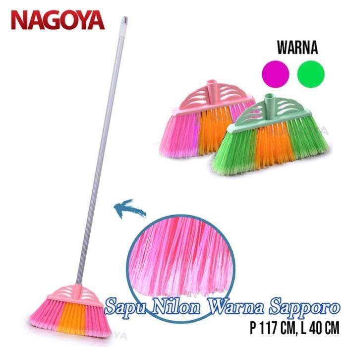 Jual Nagoya Sapu Lantai Sapu Nilon Saporro Sapu Plastik Murah Hijau ...