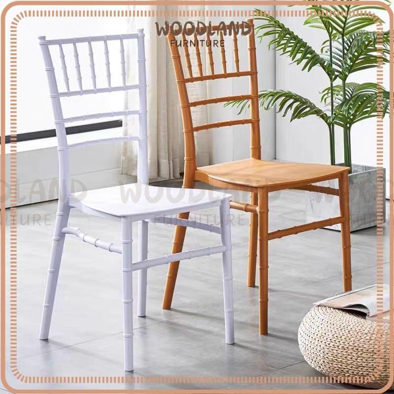 Woodland Chiavari Chair PP Wedding chair Kerusi kenduri jamuan - TikTok ...