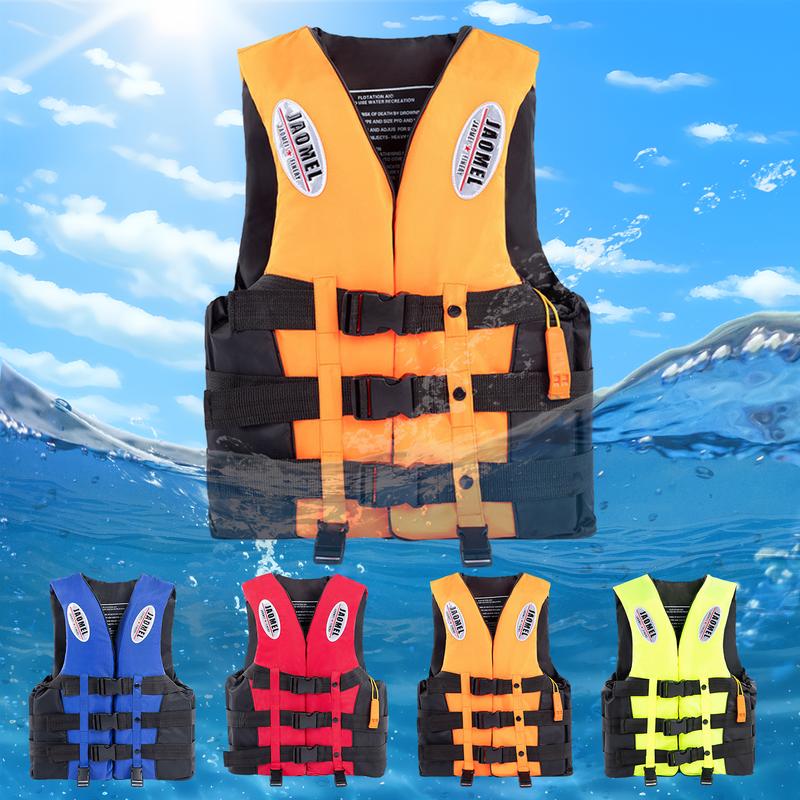 gngingy Adult Life Jacket 100N Buoyancy Paddle Life Vest Adjustable ...