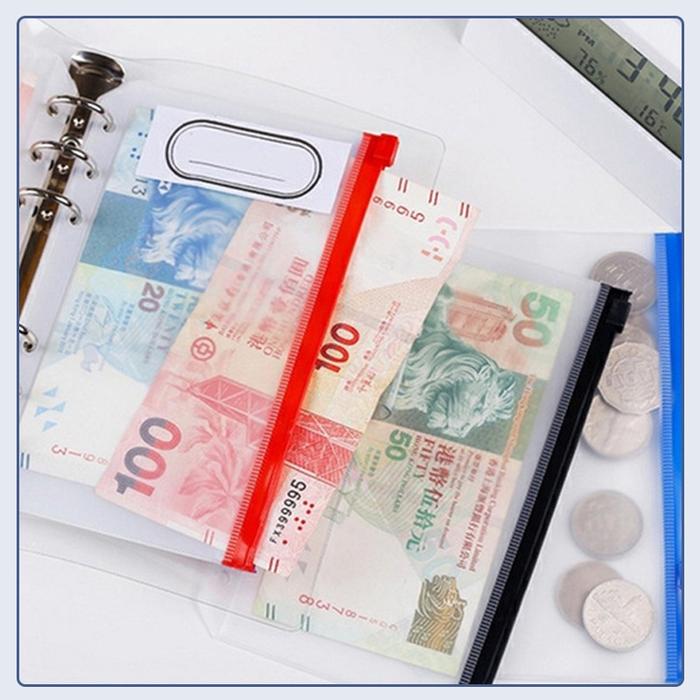 Promo binder keuangan nabungseru ziplock binder/Kantong Serbaguna Pouch ...