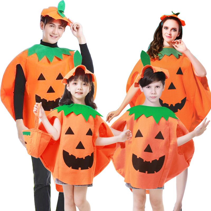 Pakaian Labu dengan Topi, Kostum Main Peranan Pesta Halloween, - TikTok ...