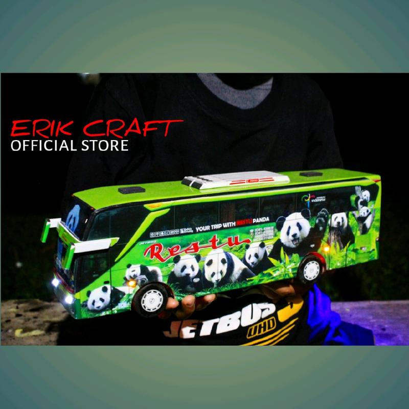 Miniatur Bus Miniatur Bis Restu Panda jb3 Mobil Mainan Hadiah anak ...