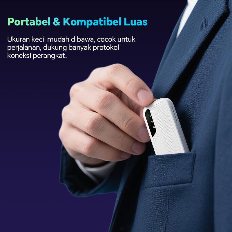 Modem 4G/5G LTE WiFi – Router portabel, 150 Mbps, kompatibel dengan ...