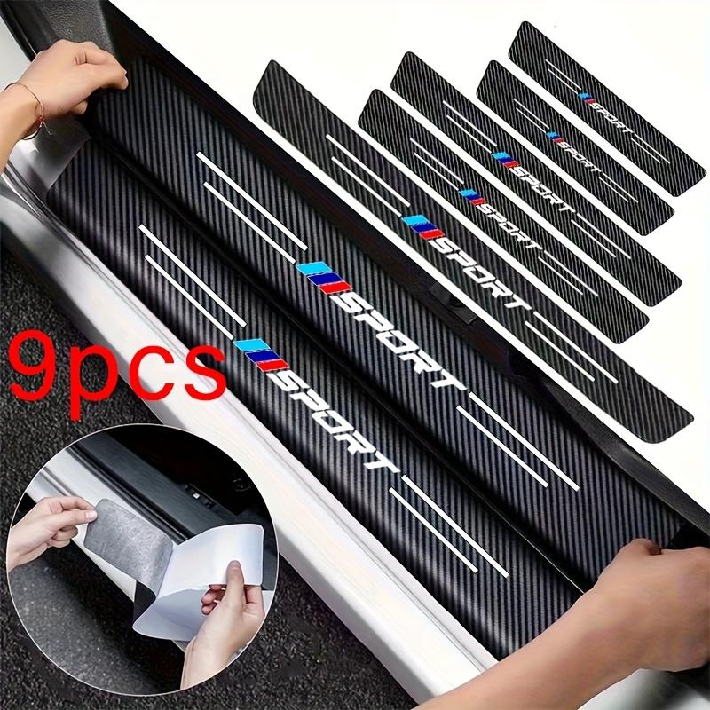 9-Pack Universal Car Door Sill Protectors, Durable PVC Anti-Scratch ...