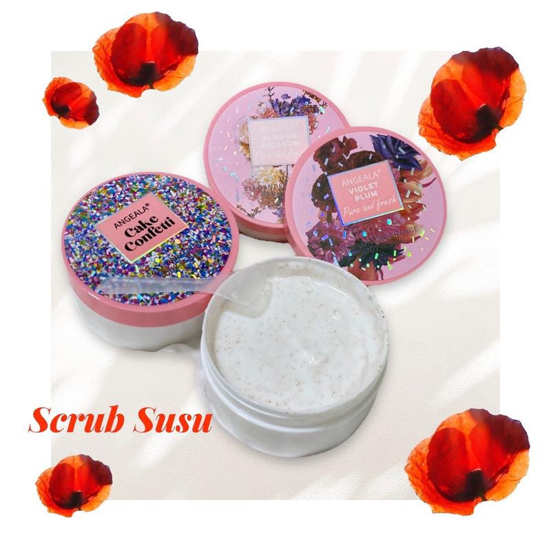 BODY SCRUB SUSU WITH ALMOND - TikTok Shop Malaysia
