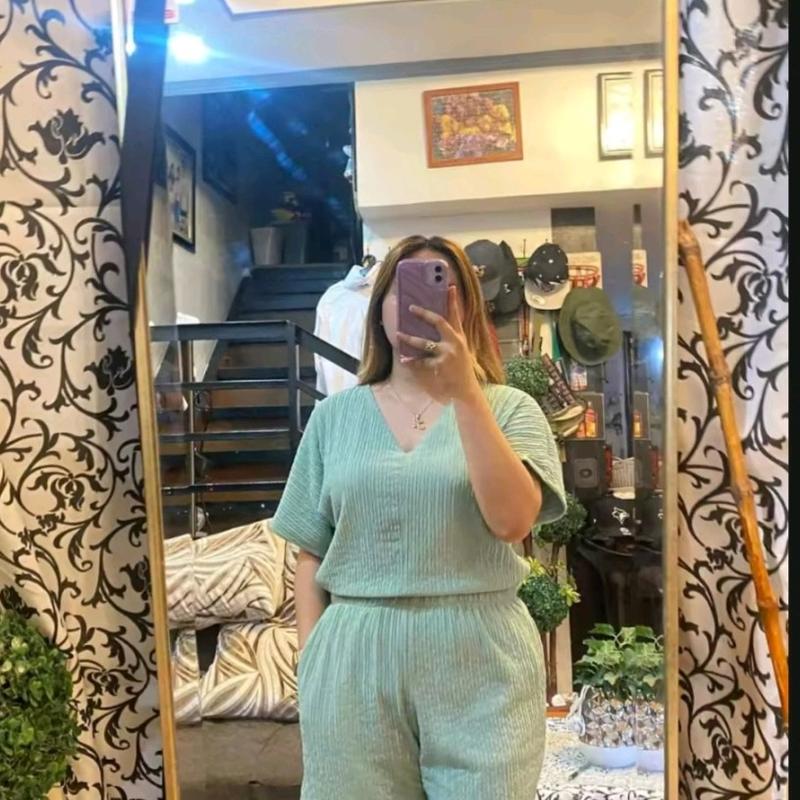 2XL PLUS SIZE CREPE TERNO SHORT WITH 2 SIDE POCKETS - TikTok Shop Philippines