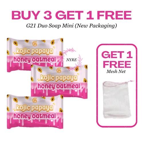 [3 for 115] G21 Duo Soap Mini with Mesh Net (New Packaging) - TikTok ...