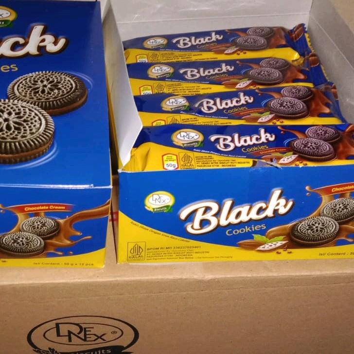 DENEX BLACK COOKIES ORIO 12x12 Biskuit - Shop | Tokopedia