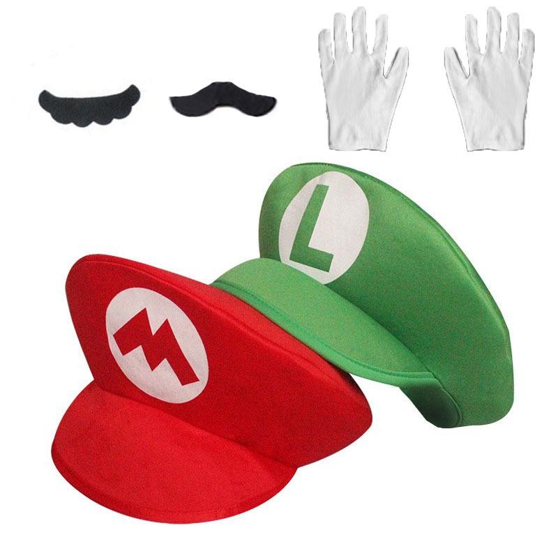 Topi Super Mary dan Mario, Topi Cosplay Halloween, Topi Mera - TikTok ...