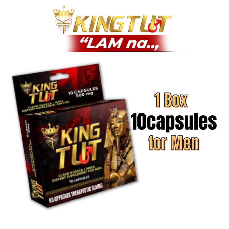 KING TUT Capsules 1 Box - (10 Capsules for Men Only) - TikTok Shop ...
