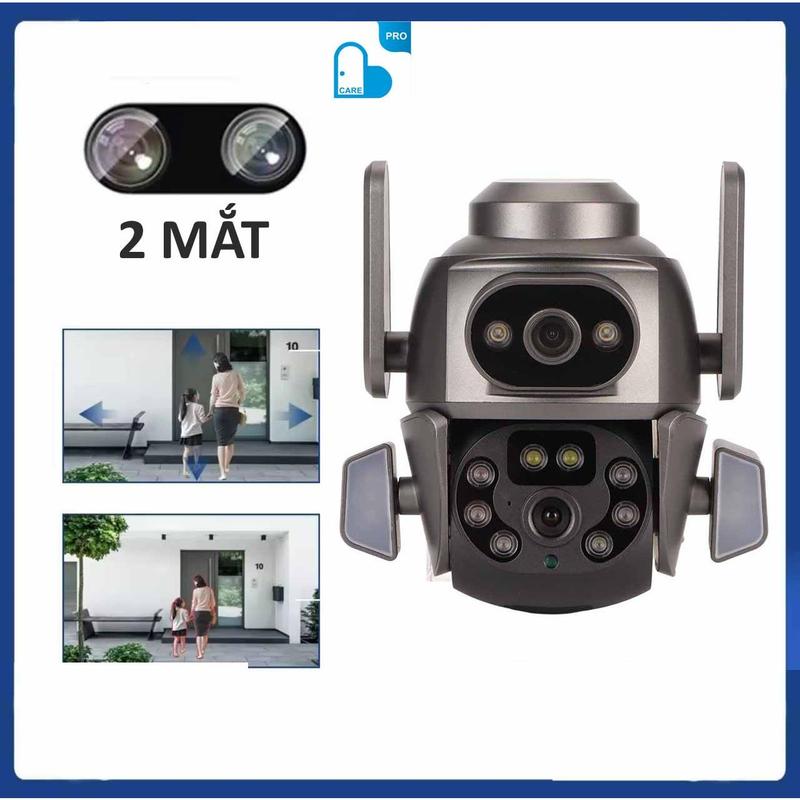 Camera 2 Mắt 5m, Carecam Pro, Mẫu mới năm 2024, Xoay 360 độ, - TikTok ...