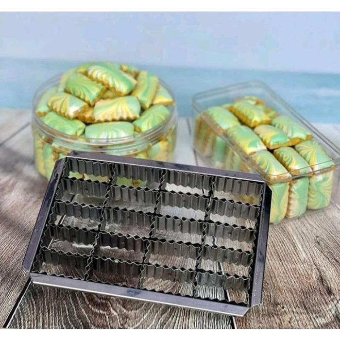 Jual cetakan kastengel motif kotak grigi/bulat grigi - Kab. Bogor ...