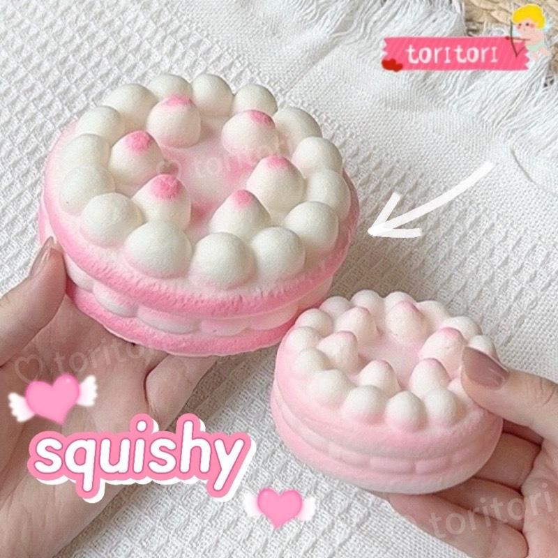 ️toritori bao Squishy Merah Jambu Raspberry Tart Lantunan Perlahan ...