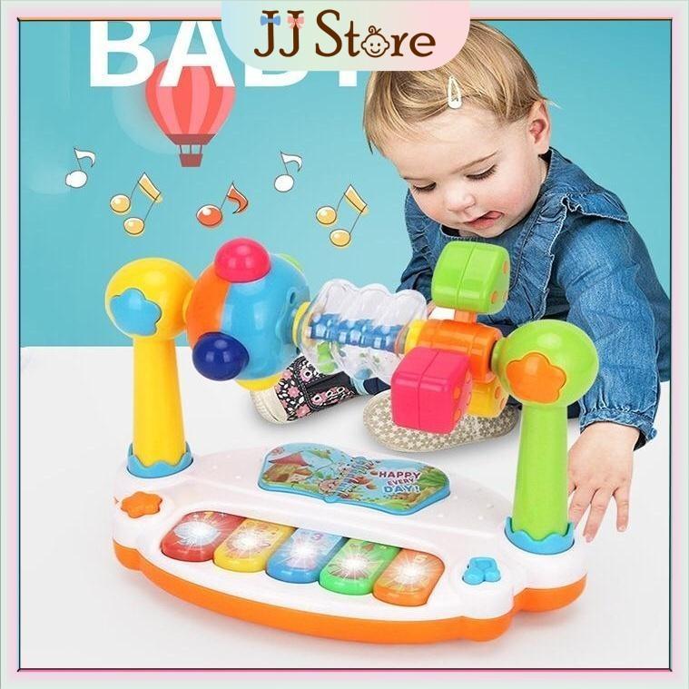 Baby Kids Electric Musical Piano Keyboard Drum Playing Toy - TikTok ...