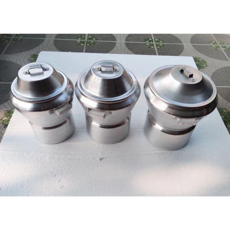 [Kèm Vỉ Xửng Hấp Inox] Chõ đồ xôi 1kg, 2kg, 3Kg nếp, nồi hấp - TikTok ...