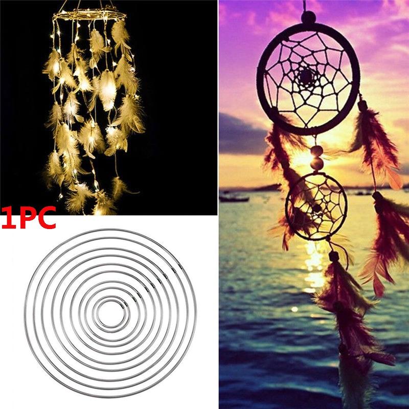 Metallic Round Good Welded Craft Dream Catcher Ring DIY Dreamcatcher ...