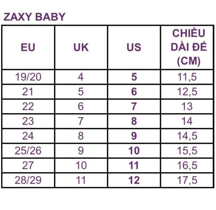 Sandal nhựa thơm cao cấp ZaxyNina Baby Parner (18861) - Zaxy