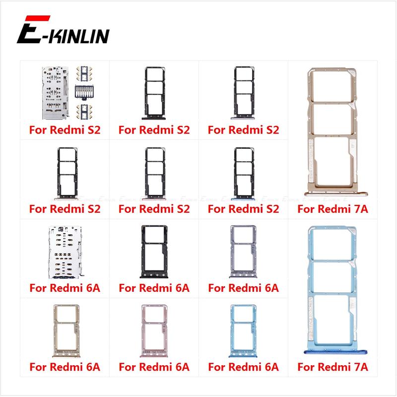 Dulang kad sim, penyesuai pembaca slot soket untuk XiaoMi Redmi ...