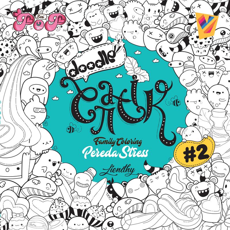 Kubus Media - Doodle Cantik #2 - Buku Mewarnai Soft Cover - Shop ...