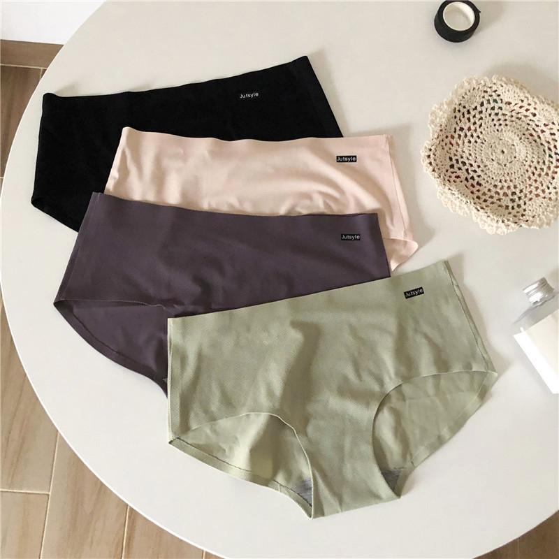 1/3/4pcs Women's Panties Pure Cotton Crotch Soft Breathable Comfort ...