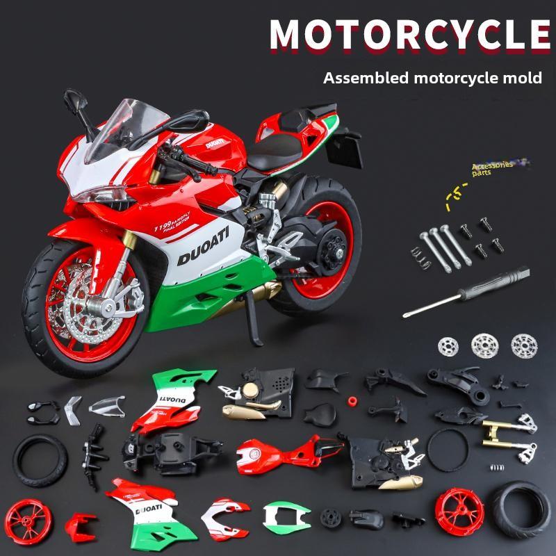 Ducati 1199 Motosikal, Versi Dipasang Skala 1: 12, dengan Tapak, - TikTok Shop Malaysia