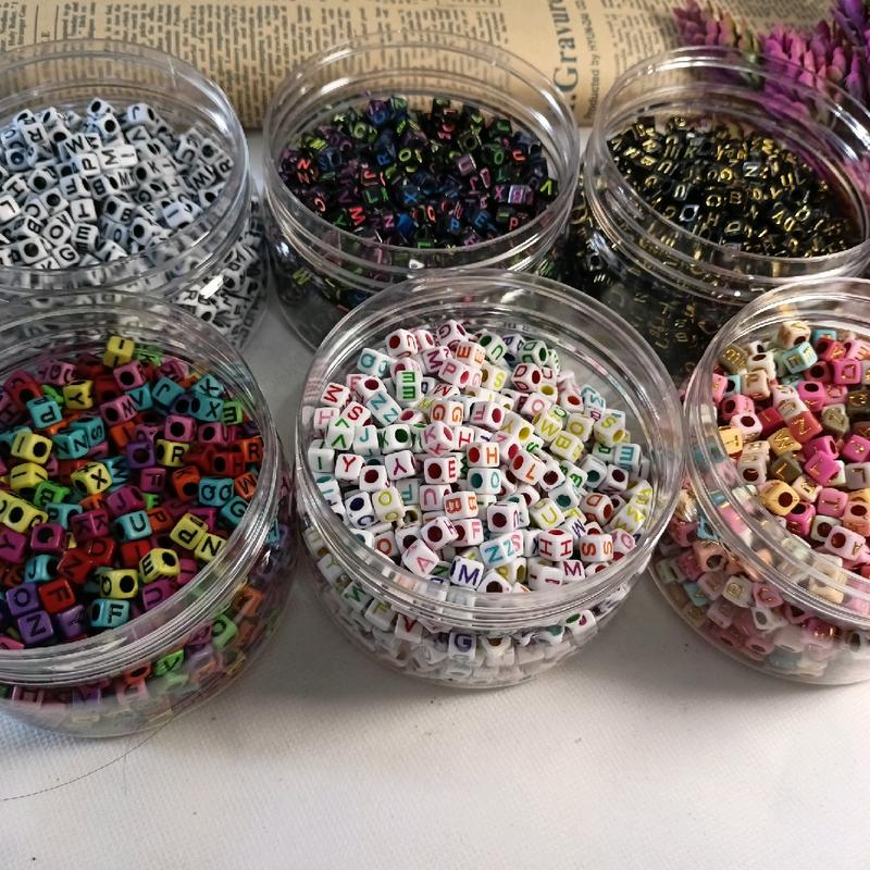 manik huruf per cup - Shop | Tokopedia