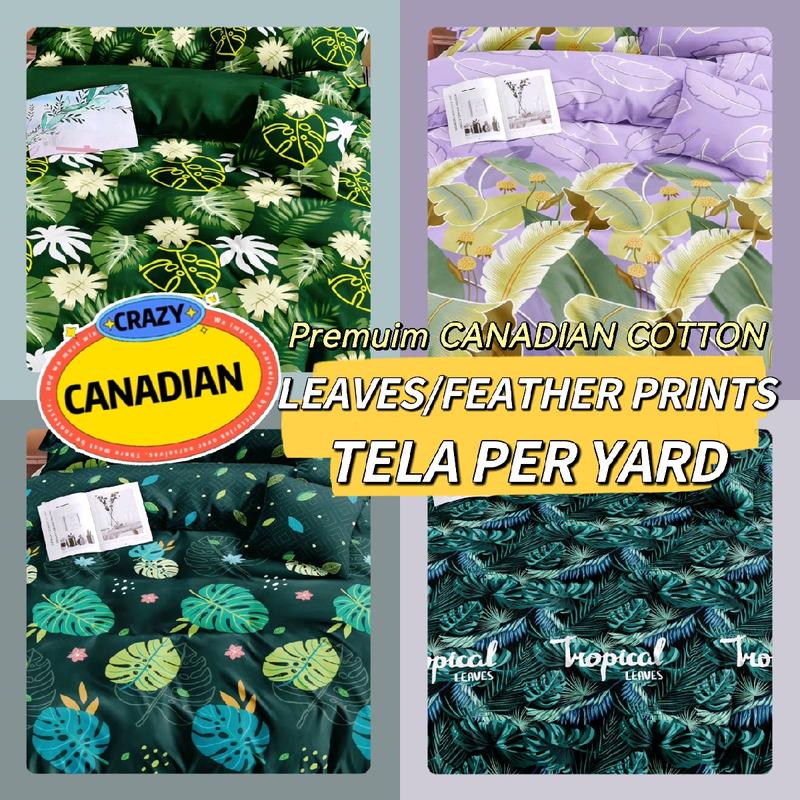 CRAZY CANADIAN FABRIC PER YARD (TELA ONLY) PREMIUM CANADIAN COTTON ...