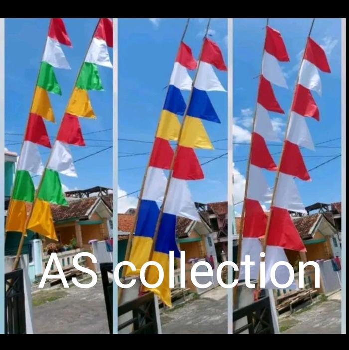 Jual Bendera umbul umbul polos - hijau - Kab. Garut - AS collection313 ...