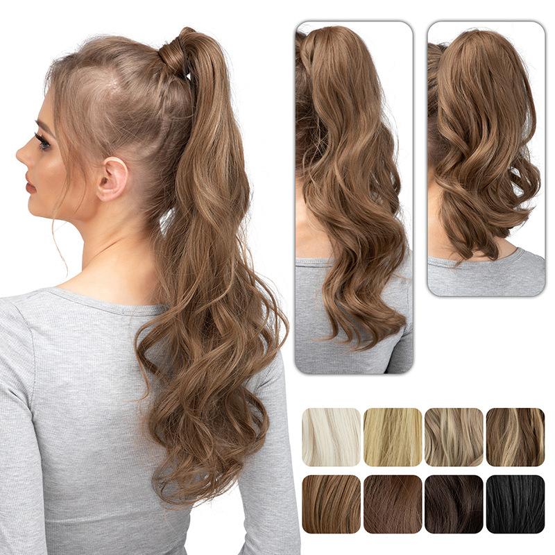 Cross-Border High Ponytail Wig Female Long Hair Winding Stra - TikTok ...
