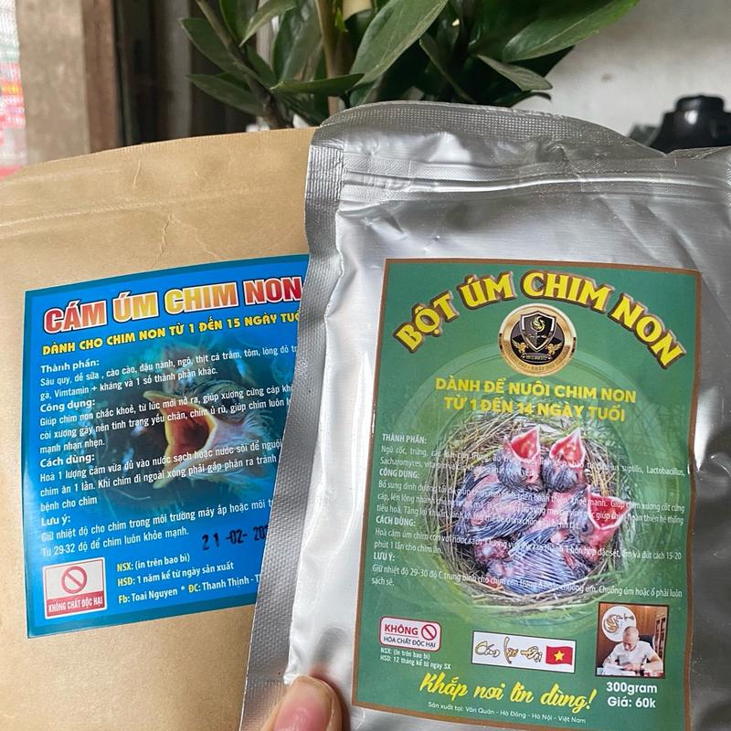 Cám úm chim non dành cho chim từ 1-15 ngày tuổi - TikTok Shop Vietnam