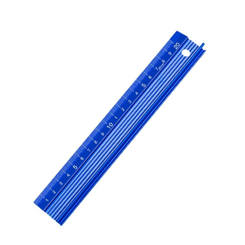 Protective Ruler Straight Multi-function Aluminum-Alloy Rule - TikTok ...