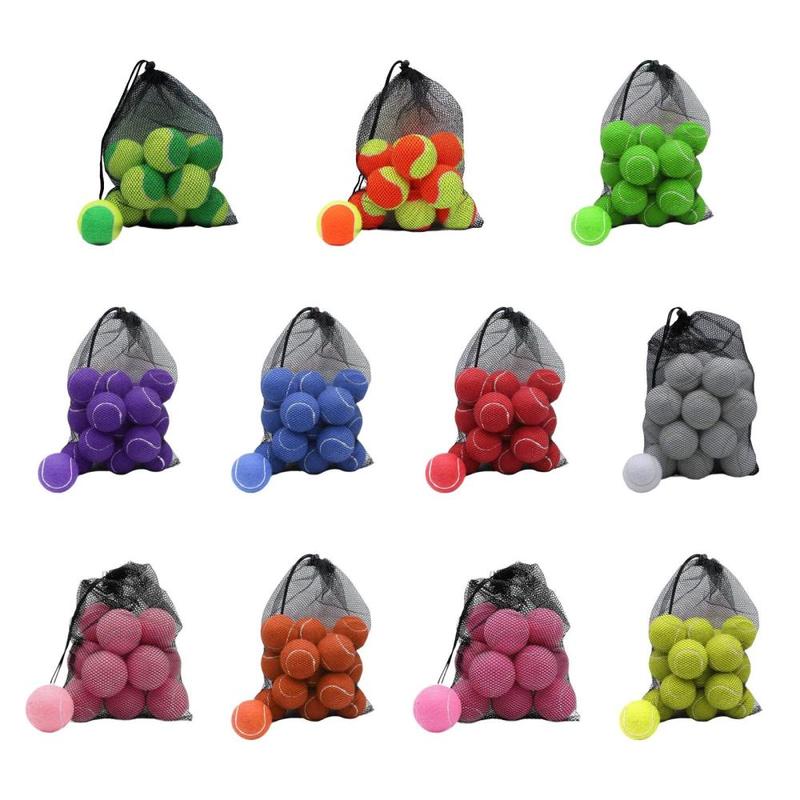 18Pcs Tennis Balls Training Balls Resilience Exercise Practice - TikTok ...