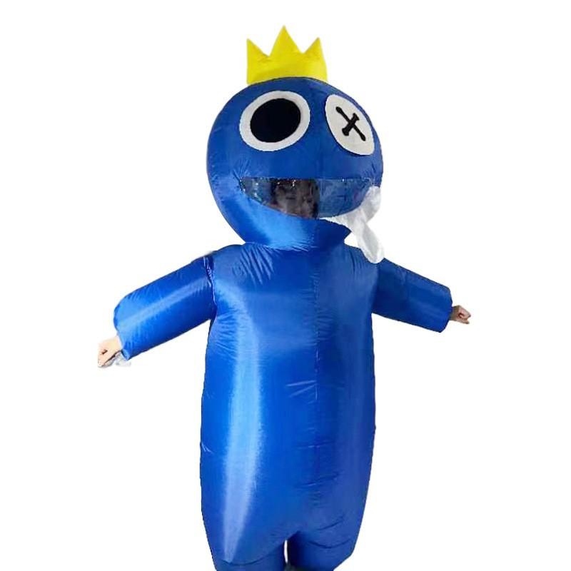 Halloween Carnival New Inflatable Suit Blue Saliva Monster Inflatable ...