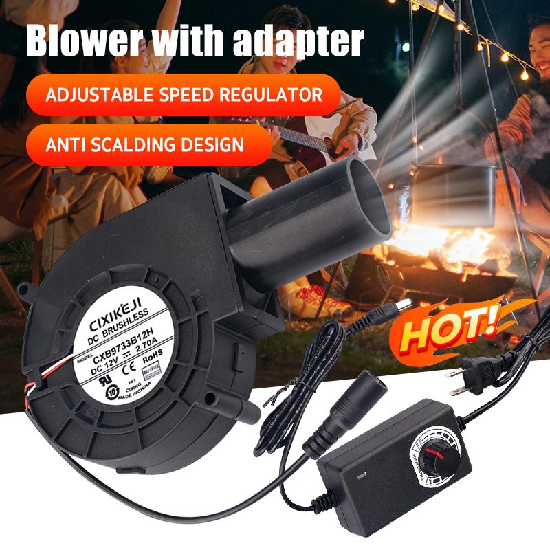 【Limited Time Offer】Blower Fan Air Blower Kalan DC 12V portable ...
