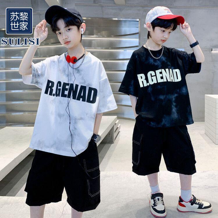 2025 Zurich Family Boys' Short Sleeve Suit 2024 New Children's - TikTok ...