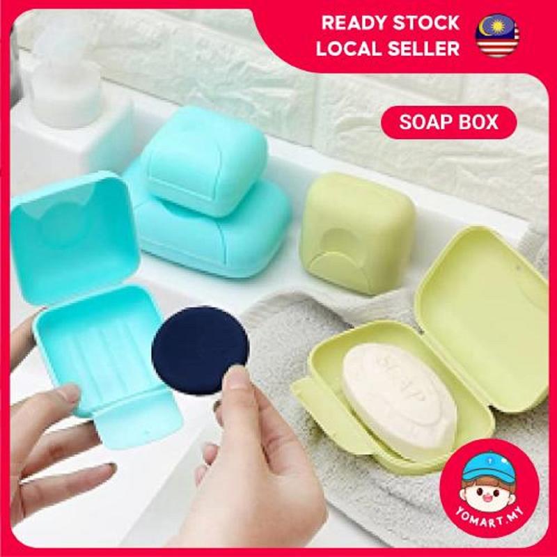 Travel Portable Soap Box Case With Lock Cover Supplies Dishe - TikTok ...