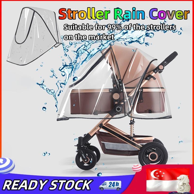 [SG Ready Stock] Universal Baby Stroller Pram Rain Cover Stroller ...