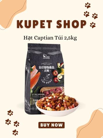 Túi 2,5kg Hạt Captain Cho Chó - Thức Ăn Dinh Dưỡng Cho Chó - - TikTok ...