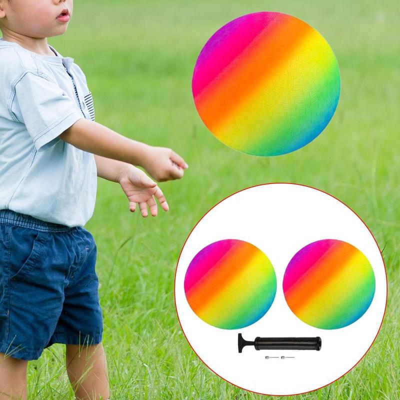 2Pcs Jumping Balls Colorful Sports Hopping Balls for Games Exercise ...