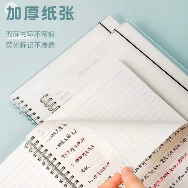 Notebook TALI A6 A5 B5 A4 PUTIH / Notebook 80 Lembar Spiral Journal ...