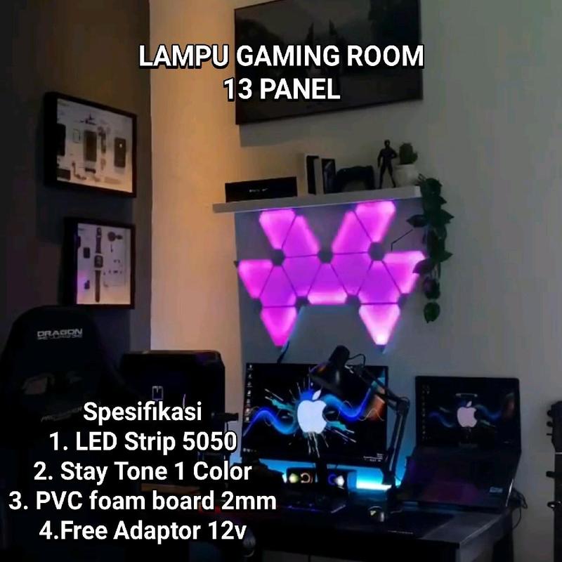 Lampu Gaming Room 13 Panel - Shop | Tokopedia