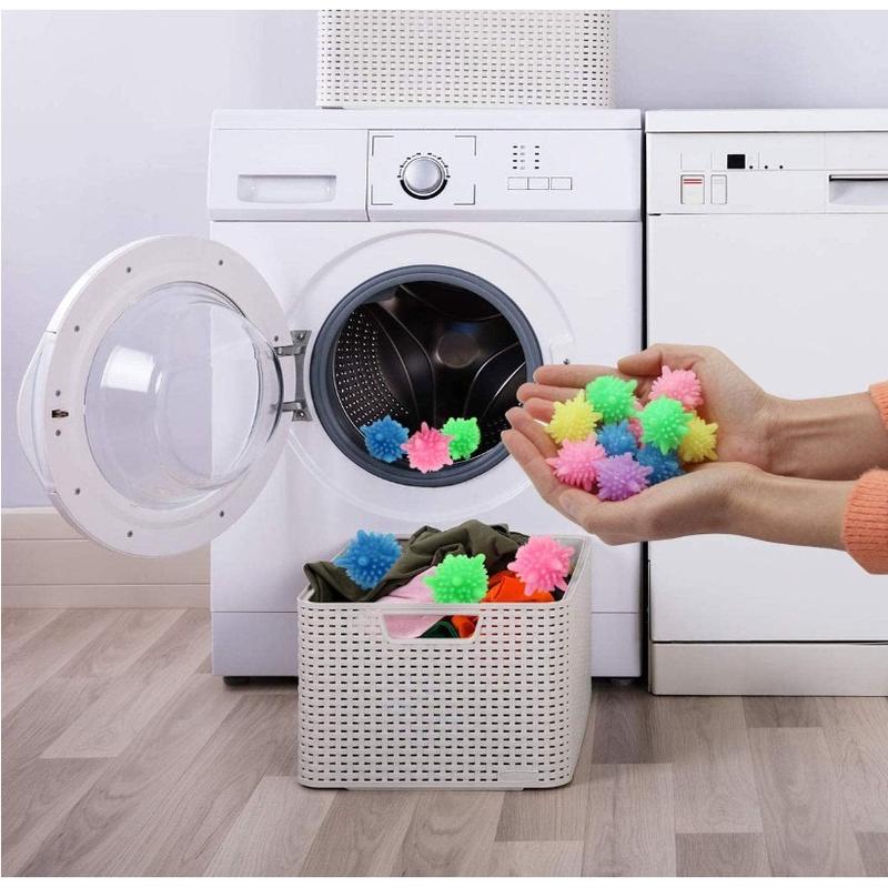 ST Reusable Washing Laundry Ball Magic Clothes Dryer Ball - TikTok Shop ...