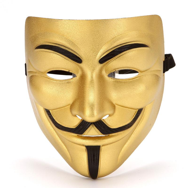 Topeng Takut, Tema Halloween, Topeng V untuk Topeng Vendetta, Berkabut ...